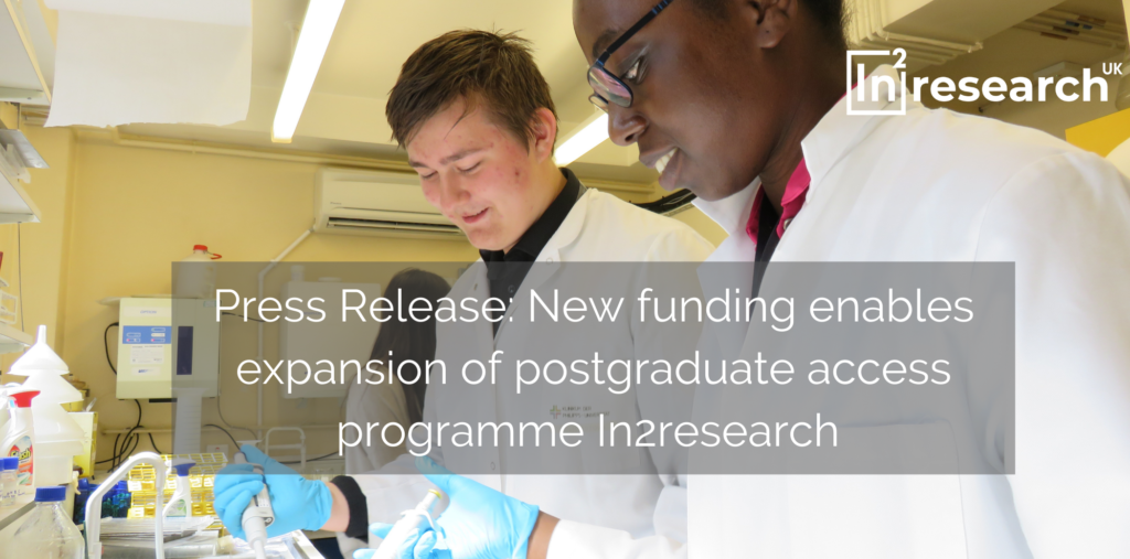 New funding enables expansion of postgraduate access programme ...